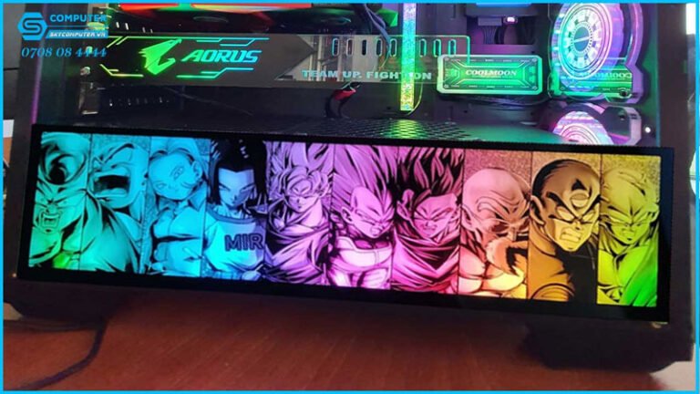Tấm che nguồn PC Led 5v ARGB hình 10 nhân vật DragonBall