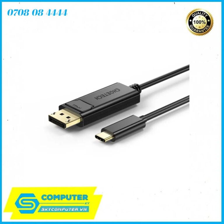 Cáp chuyển đổi Displayport to Type-C 4K 60hz SkyComputer