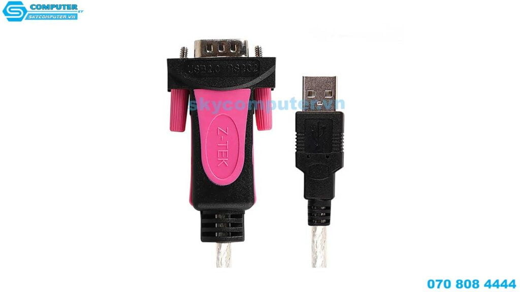 Dây cáp USB to RS232 FTDI chip dài 1.8M Z-Tek ZE533A/ZE533C