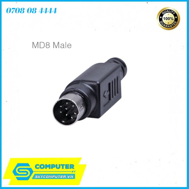 Đầu hàn Mini DIN MD8 Male | Sky Computer