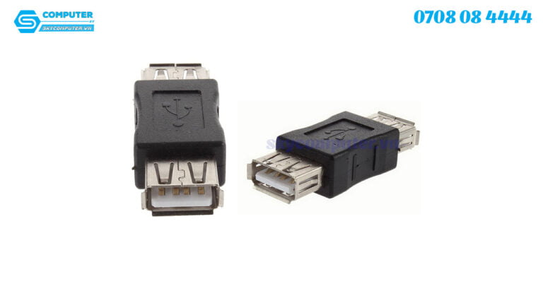 Đầu nối USB hai đầu cái Female-Female | Sky Computer